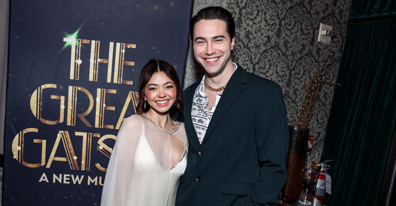 Sarah Hyland & Ryan McCartan Host Party to Celebrate Their ‘Great Gatsby’ Debuts on Broadway ...