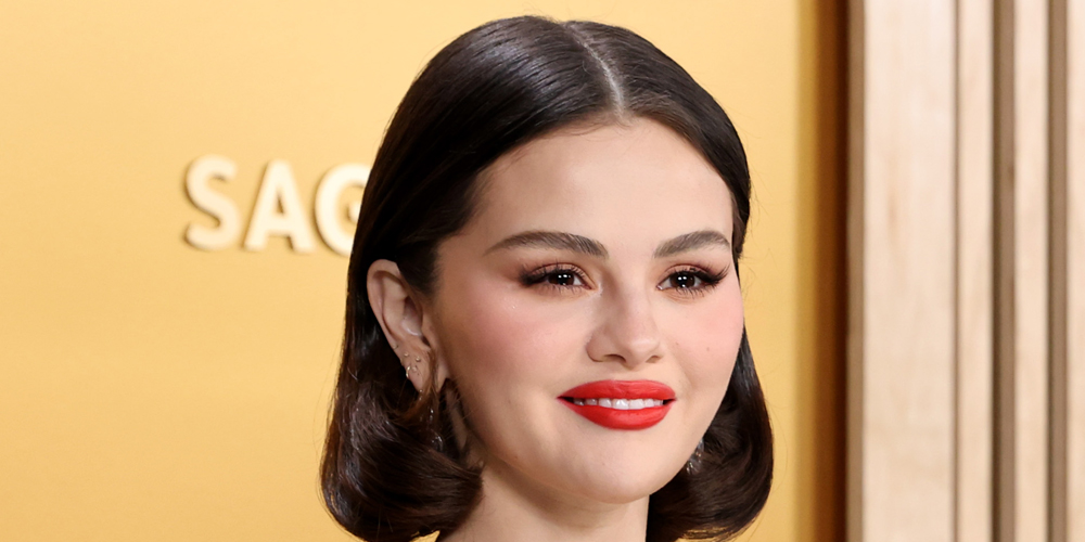 Double Nominee Selena Gomez Rocks Custom Celine at SAG Awards 2025 | 2025 SAG Awards, SAG Awards ...