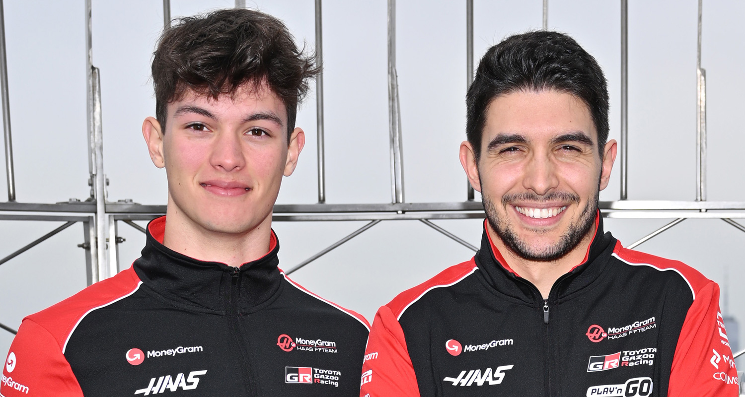Haas F1 Drivers Oliver Bearman & Esteban Ocon Visit Empire State Building Ahead of 2025 Season ...