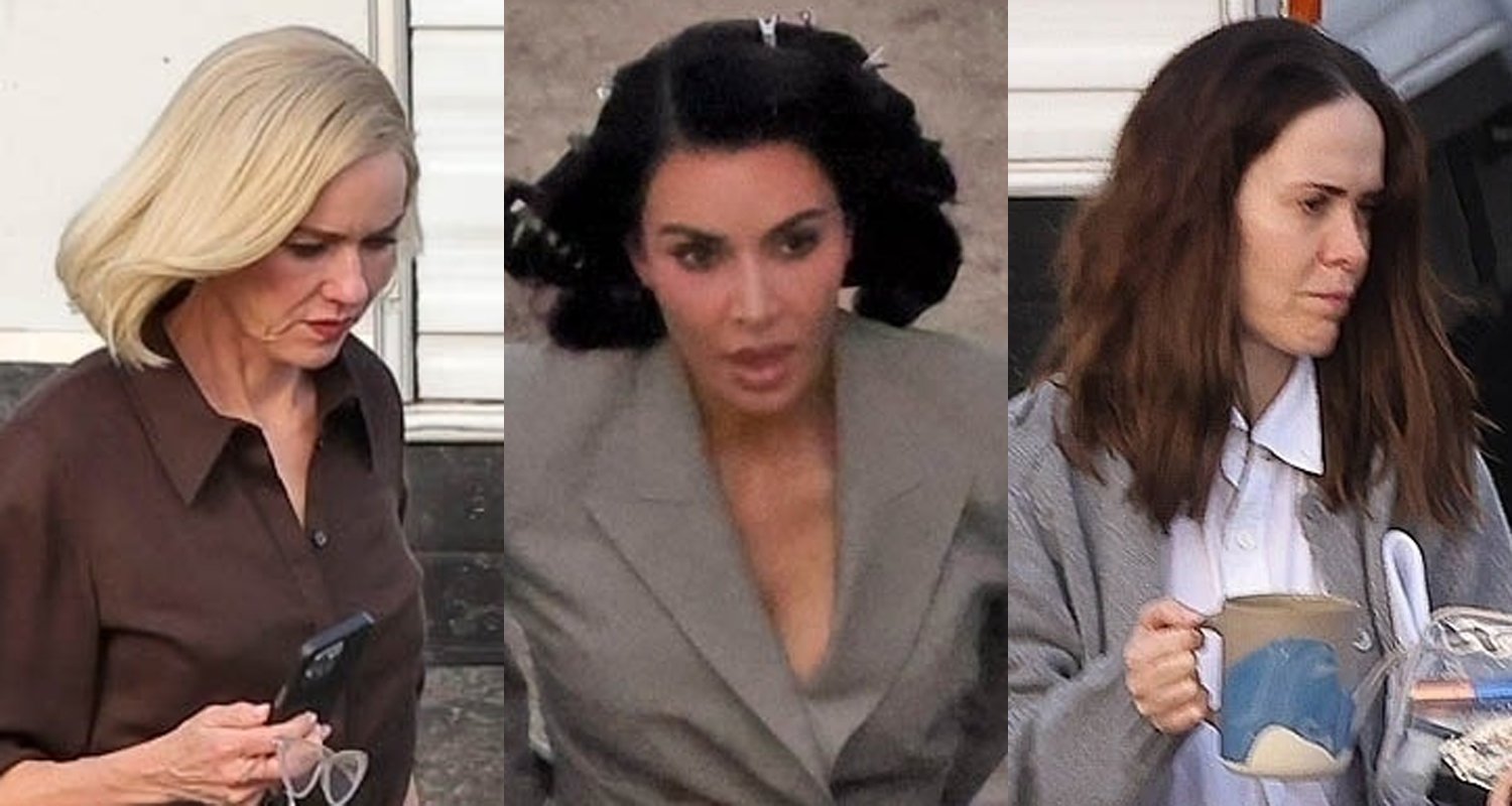 Kim Kardashian, Naomi Watts, & Sarah Paulson Film Scenes for ‘All’s ...
