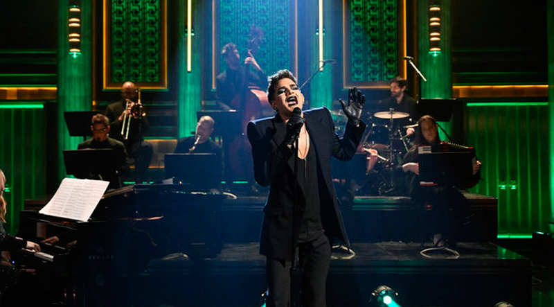 Adam Lambert Gives Chilling Performance of ‘Cabaret’ Song for Jimmy ...