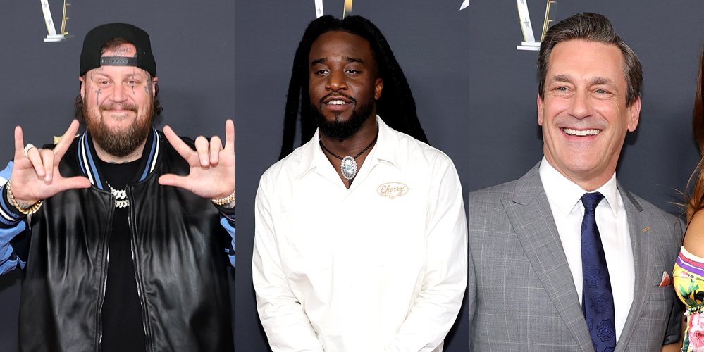 Jelly Roll, Shaboozey, Jon Hamm, & More Stars Join Football Players at ...