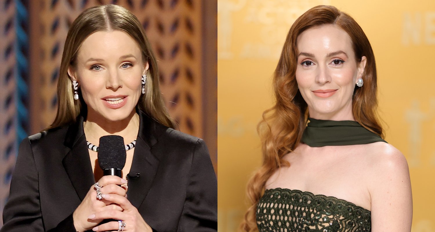 Kristen Bell & Leighton Meester Have Fun ‘Gossip Girl’ Moment at SAG Awards 2025 | 2025 SAG ...