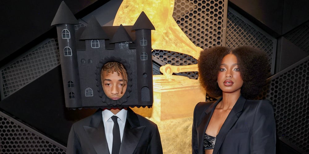 Jaden Smith Wears Castle on Head at Grammys 2025 with Sister Willow! | 2025 Grammys, Grammys ...