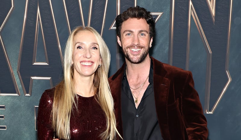 Aaron Taylor-Johnson Shares Personal Photos with Wife Sam to Celebrate Her 58th Birthday | Aaron ...