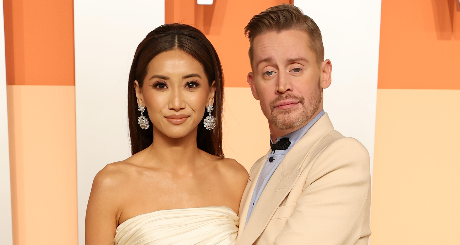 Macaulay Culkin Keeps Brenda Song Close at Vanity Fair Oscar Party 2025 | 2025 Oscars After ...