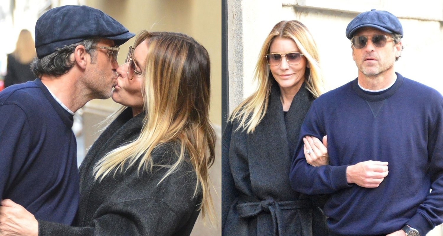 Patrick Dempsey & Wife Jillian Show Off Sweet PDA While Shopping in ...