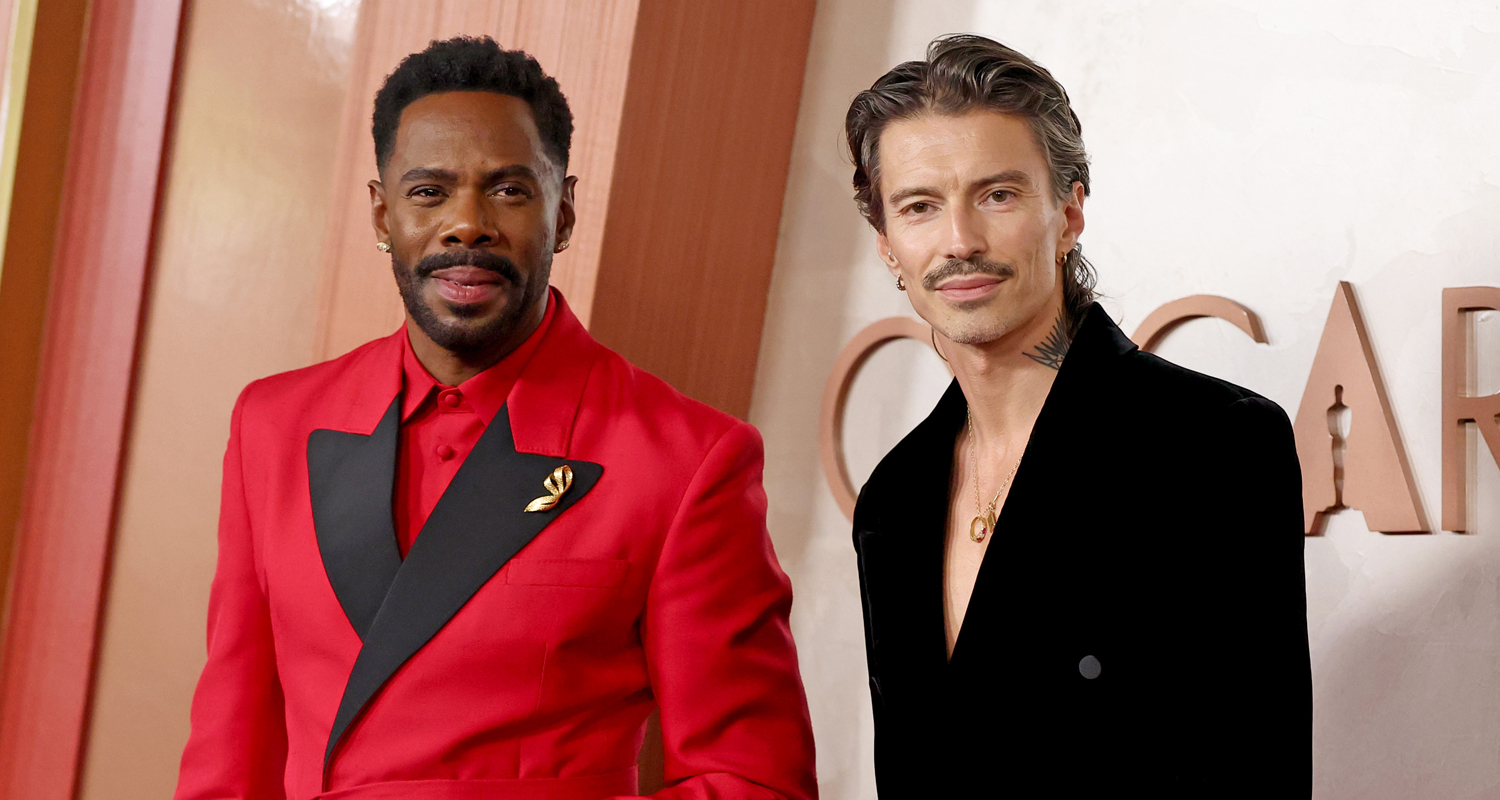 Colman Domingo Gets Support from Husband Raul at Oscars 2025 | 2025 ...