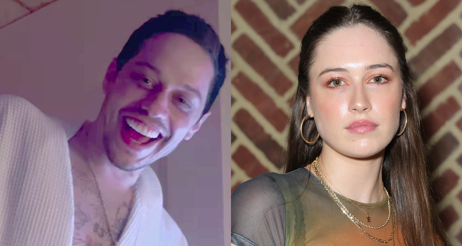 Pete Davidson & New Girlfriend Elsie Hewitt Go Instagram Official ...