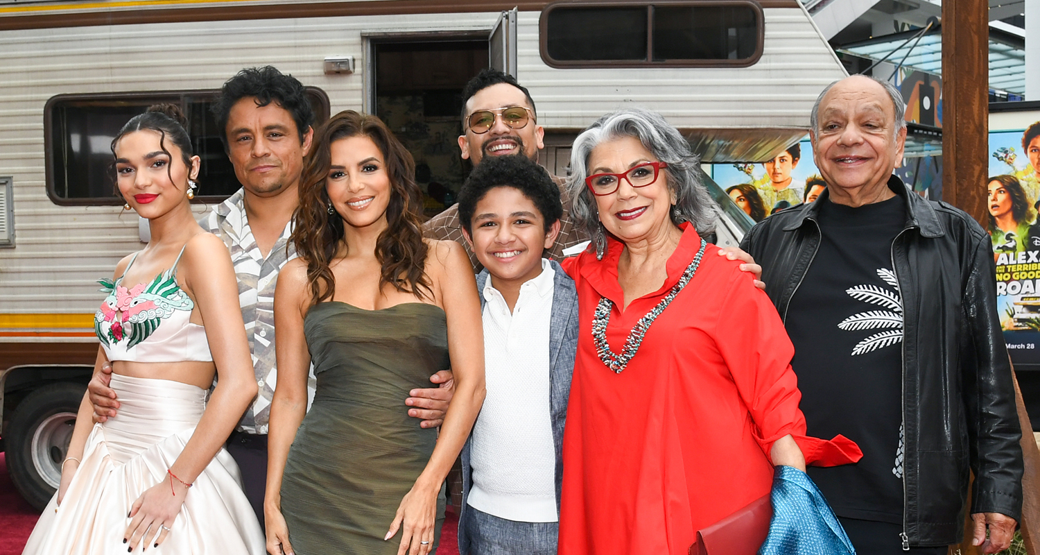 Eva Longoria, Jesse Garcia, & More Attend ‘Alexander and the Terrible, Horrible, No Good, Very ...