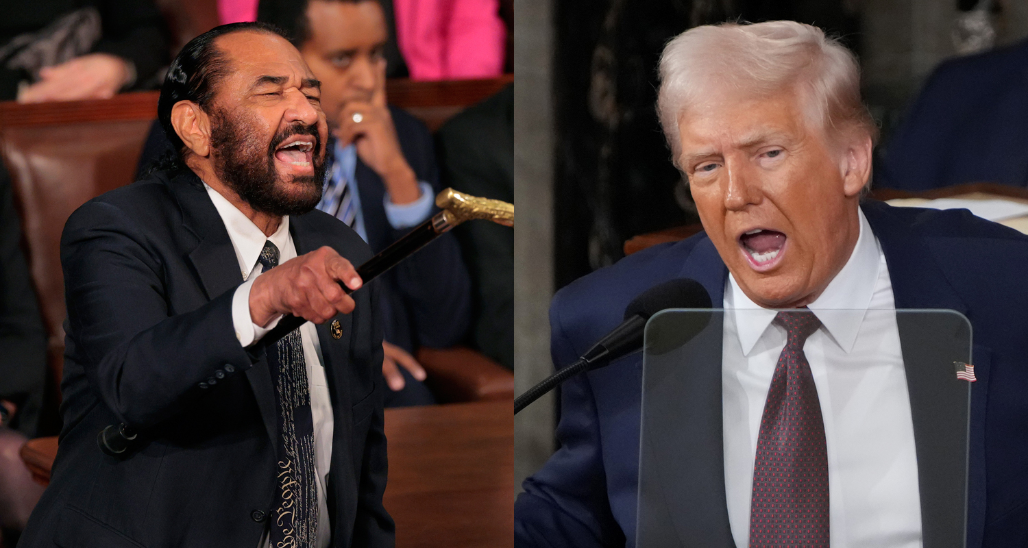 Democratic Congressman Al Green Removed from Capitol After Protesting ...