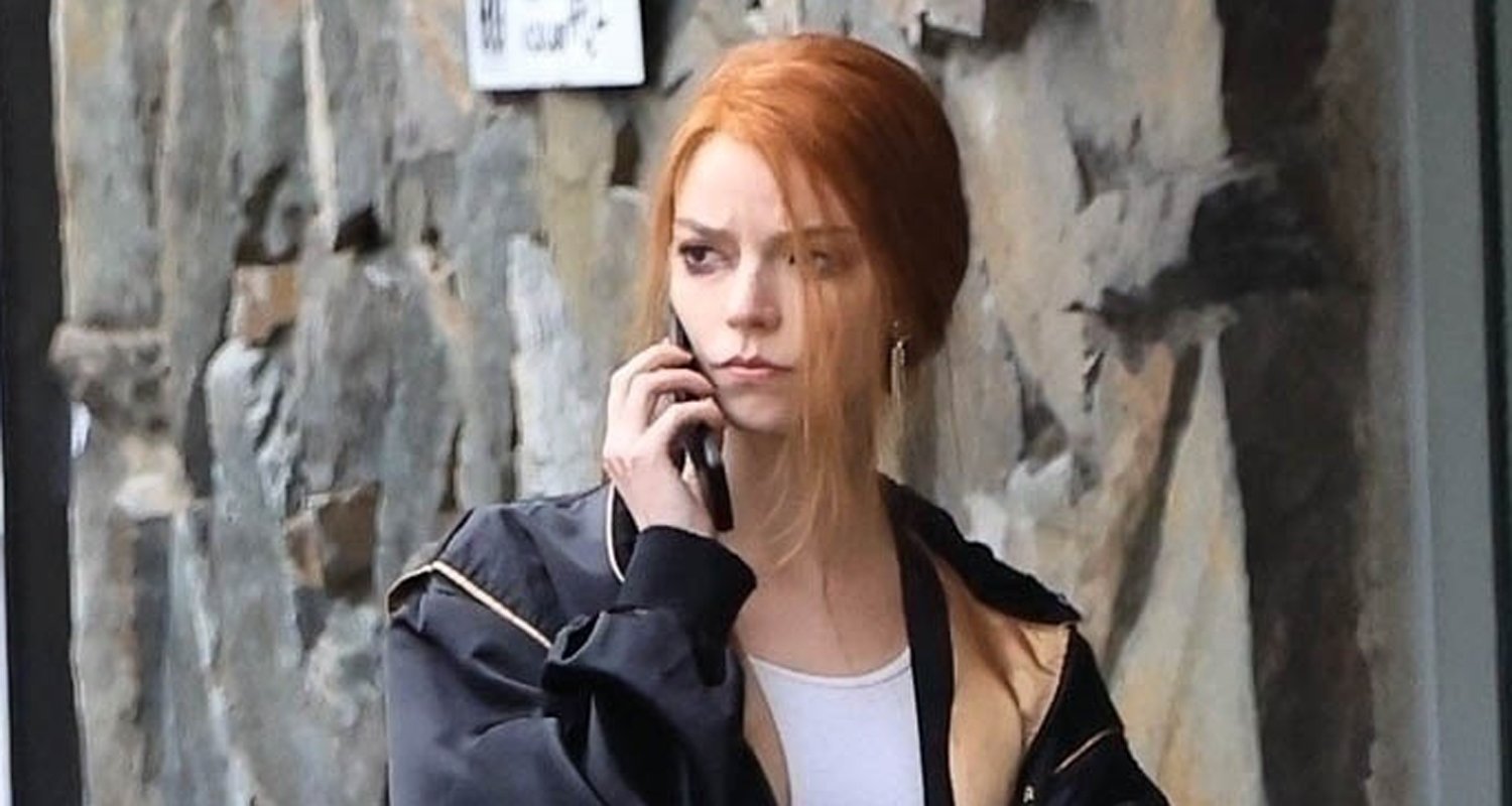 Anya Taylor-Joy Sports Red Hair While Filming New Apple TV+ Series ‘Lucky’ in L.A. | Anya Taylor ...