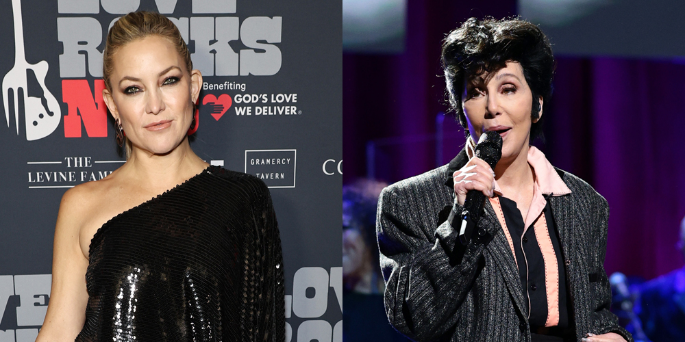 Kate Hudson Goes Rocker Chic, Cher Channels Elvis at Love Rocks NYC ...