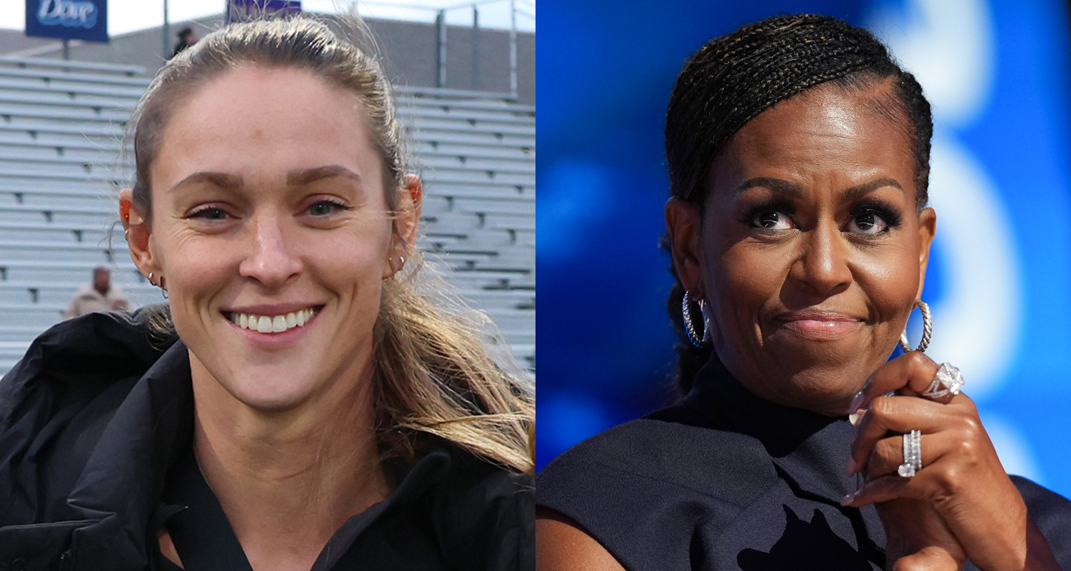 Kylie Kelce Claps Back at Criticism Over Having Michelle Obama on Her ...