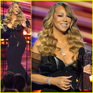 Mariah Carey Jokes About the Lighting While Accepting Icon Award at iHeartRadio Music Awards ...
