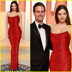Miranda Kerr & Husband Evan Spiegel Make Rare Appearance at Vanity Fair ...