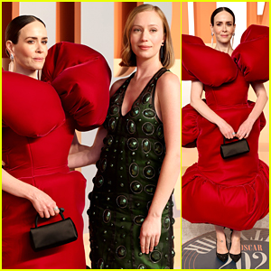 Sarah Paulson Meets Up With Hannah Einbinder at Vanity Fair Oscar Party ...