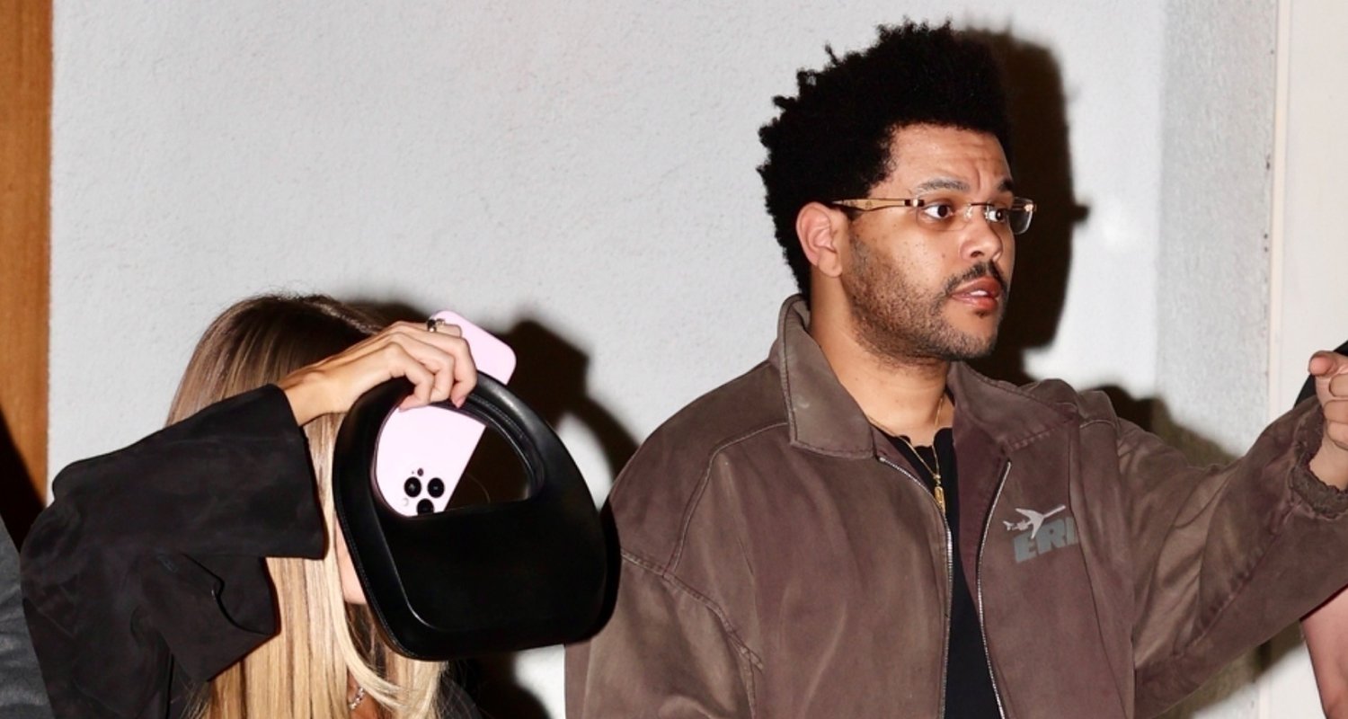 The Weeknd & Girlfriend Simi Khadra Hold Hands While Stepping Out for ...