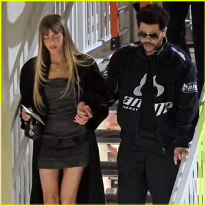 The Weeknd & Girlfriend Simi Khadra Step Out to Celebrate Her 32nd ...