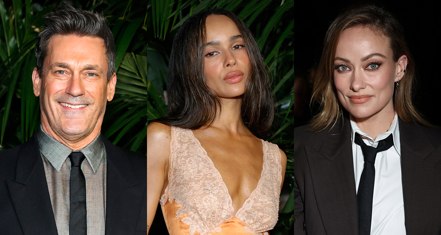 Jon Hamm Joins Zoe Kravitz, Olivia Wilde, & More at Saint Laurent x ...