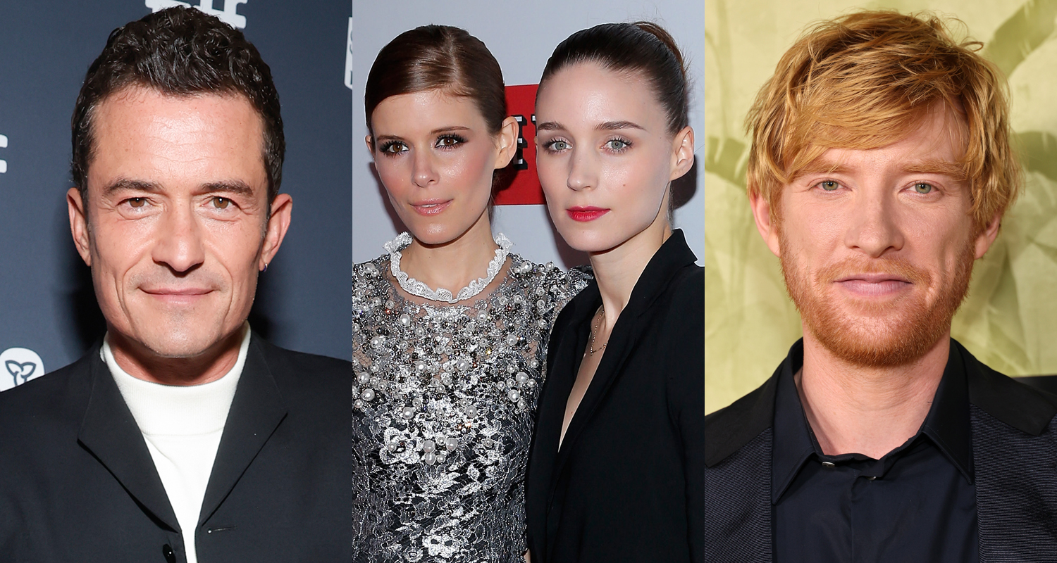Orlando Bloom & Domhnall Gleeson Join Kate & Rooney Mara In ‘Bucking ...