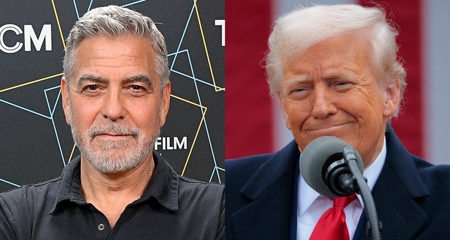 George Clooney Responds to Donald Trump Calling Him ‘Fake Movie Actor ...