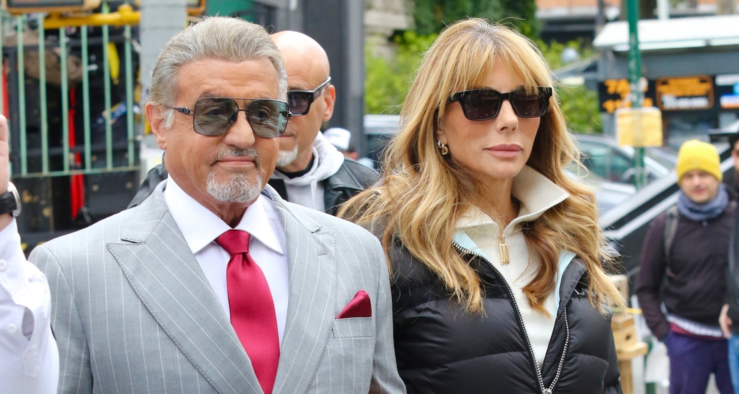Sylvester Stallone Gets Visit From Wife Jennifer Flavin on ‘Tulsa King ...