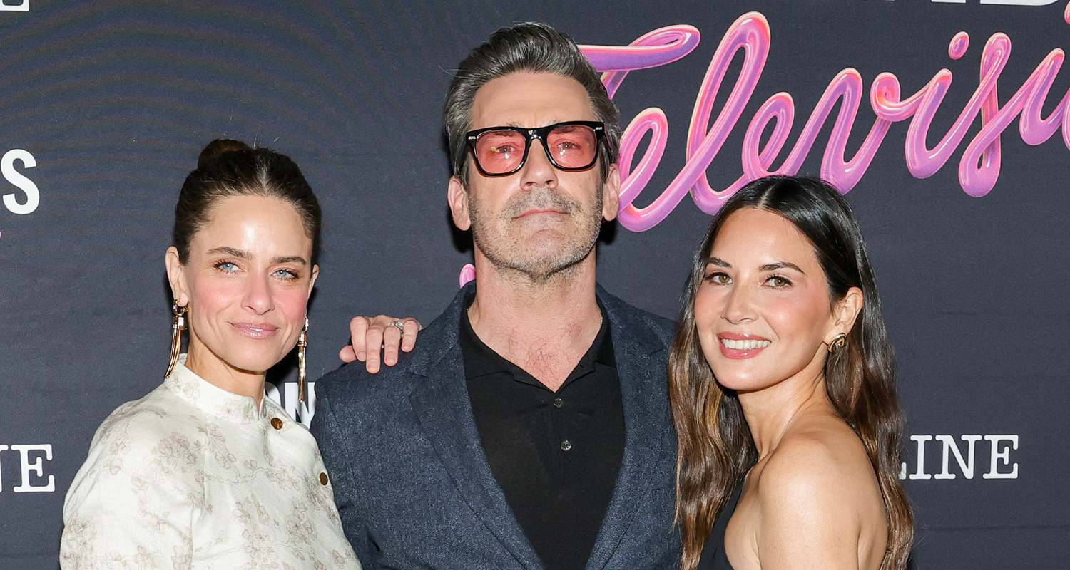 Jon Hamm, Amanda Peet, & Olivia Munn Attend Special Screening of New ...