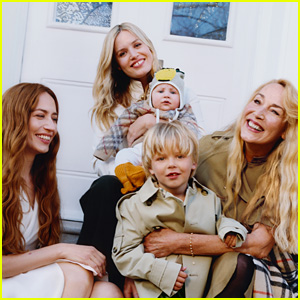 Legendary Model Jerry Hall Stars in Burberry Campaign for Mother’s Day ...