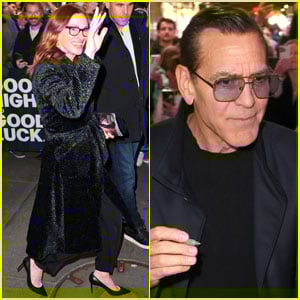 Julia Roberts Catches George Clooney’s Broadway Play ‘Good Night ...