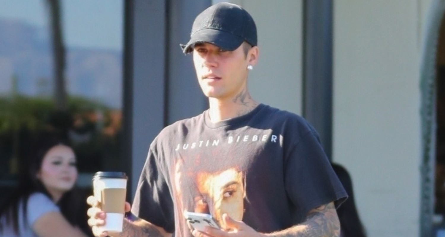 Justin Bieber Wears His Old ‘Believe Tour’ Merch During Coffee Outing ...