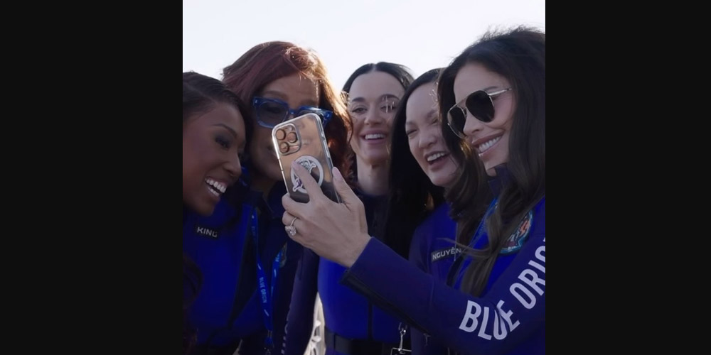 What Song Did Katy Perry Sang During All-Female Space Crew Flight? Reactions After Landing Back ...