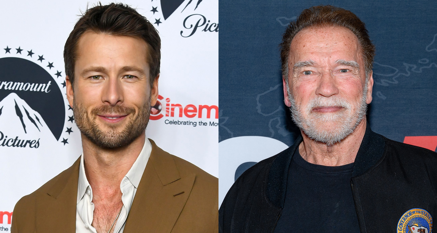 Glen Powell Got ‘Full Blessing’ From Arnold Schwarzenegger for ‘The ...