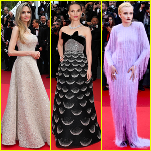 Angelina Jolie, Natalie Portman, & Julia Garner Look Gorgeous at ...
