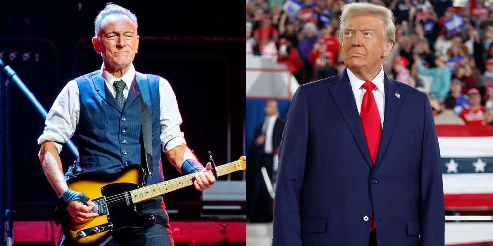 Bruce Springsteen Speaks Out Against Donald Trump at Manchester Concert ...