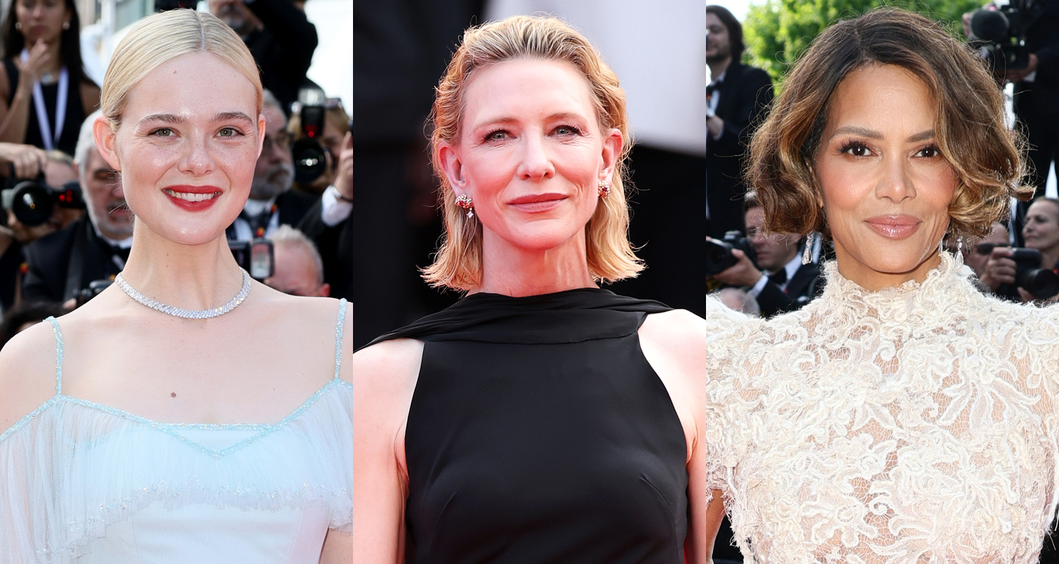 Elle Fanning, Cate Blanchett, & Halle Berry Go Glam for Cannes Film ...