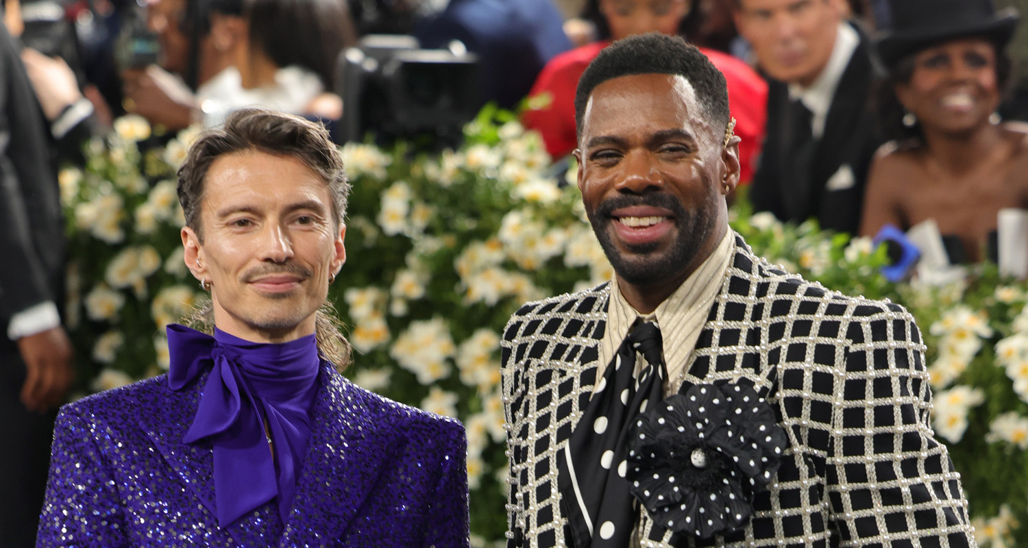 Colman Domingo Switches Into Second Look, Joins Husband Raul Domingo On Met Gala 2025 Carpet ...