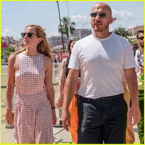 Emma Watson Dines with Human Rights Activist Hassan Akkad in Rare ...