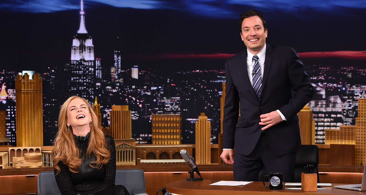 Jimmy Fallon Recalls Fumbling Date With Nicole Kidman When They Played Mario Kart – Watch ...