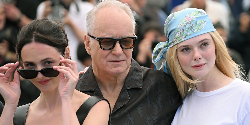 Elle Fanning’s Cannes Photo Call Look Features a T-Shirt By an 11-Year ...