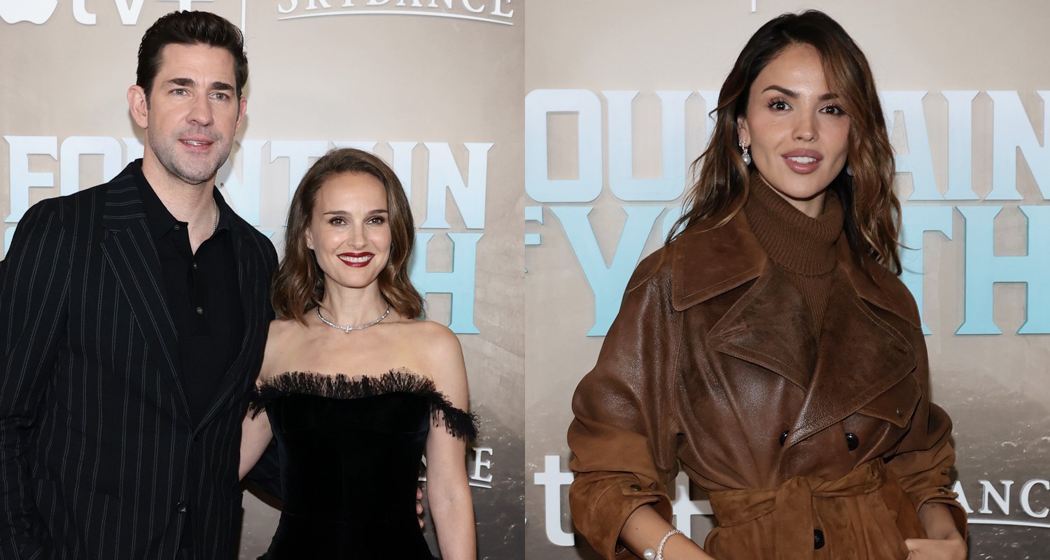 John Krasinski, Natalie Portman, & Eiza Gonzalez Premiere New Apple TV+ ...