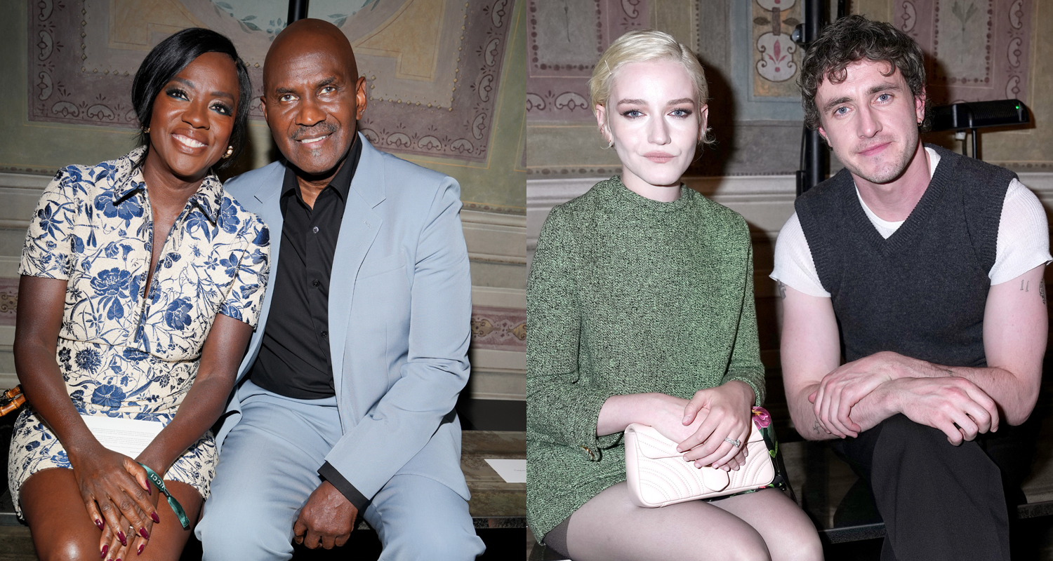 Viola Davis, Julia Garner, & Paul Mescal Attend Gucci Cruise 2026 ...