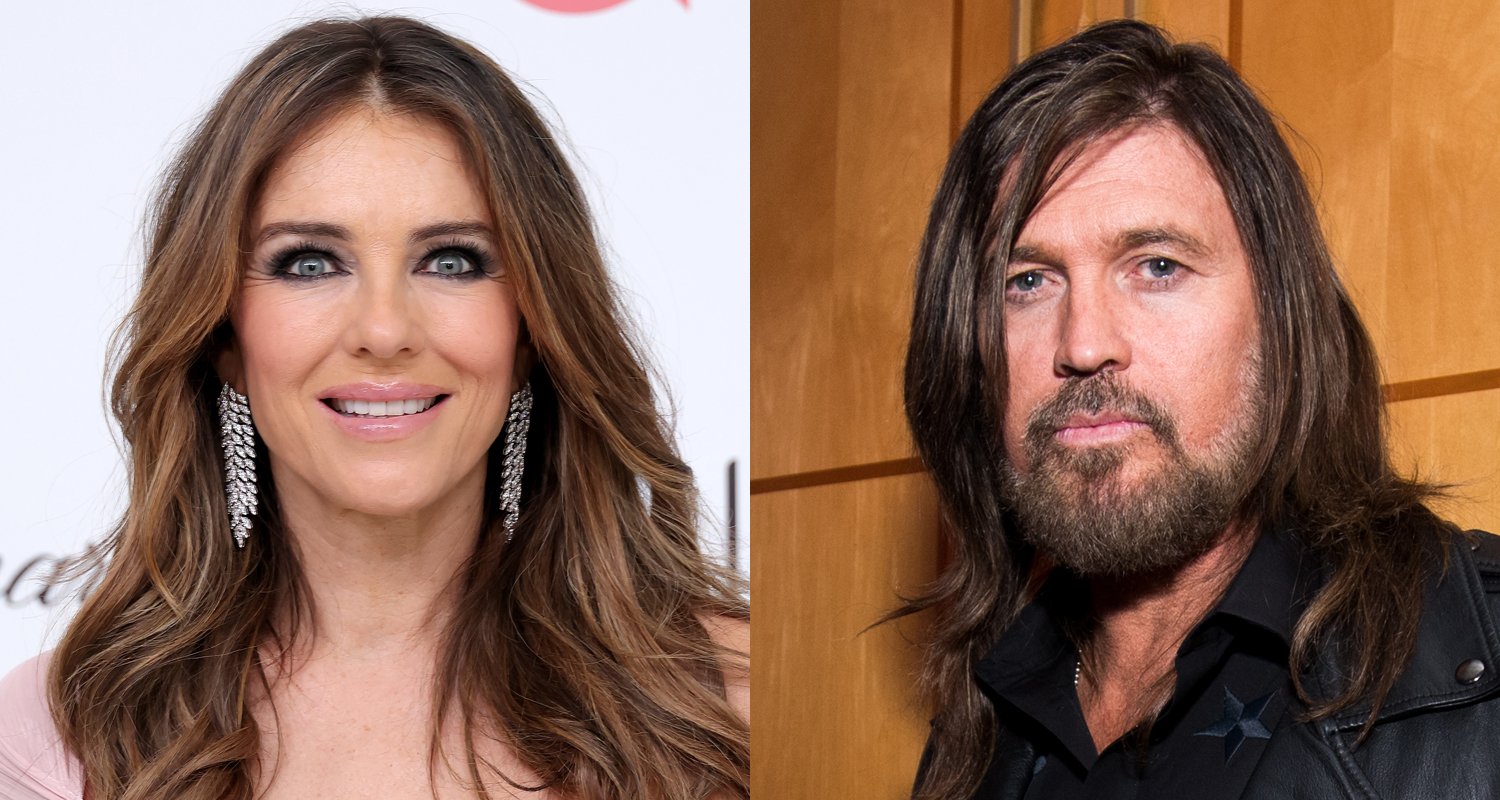 Elizabeth Hurley Gushes Over Boyfriend Billy Ray Cryus as She Talks ...