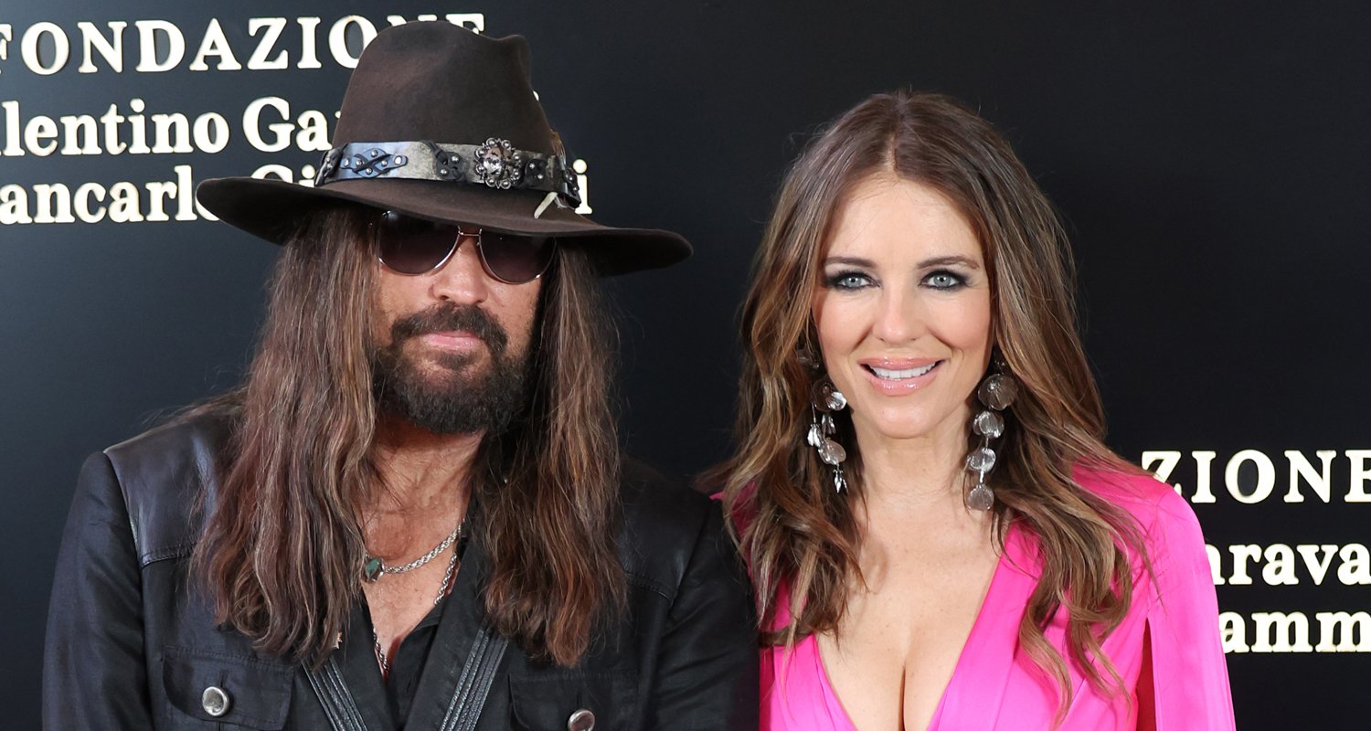 Billy Ray Cyrus & Elizabeth Hurley Make Red Carpet Debut at Orizzonti ...