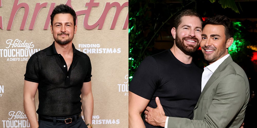 Hallmark’s Tyler Hynes Wore a See-Through Shirt to FYC Event & Jonathan ...