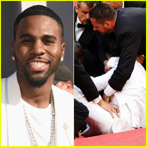 Did Jason Derulo Fall Down the Stairs at Met Gala 2025? | 2025 Met Gala ...