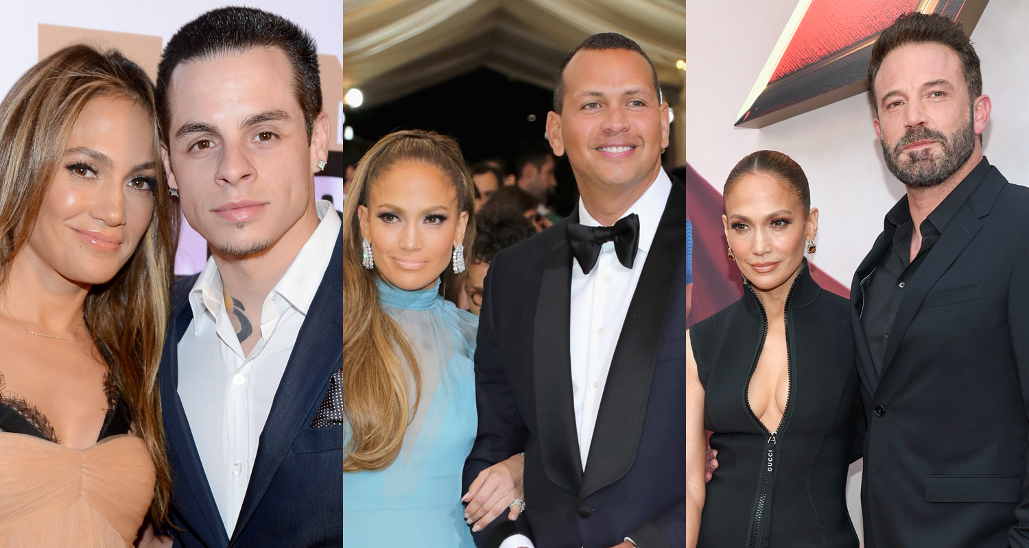 Jennifer Lopez Dating History: All of Her Famous Ex-Husbands & Ex ...