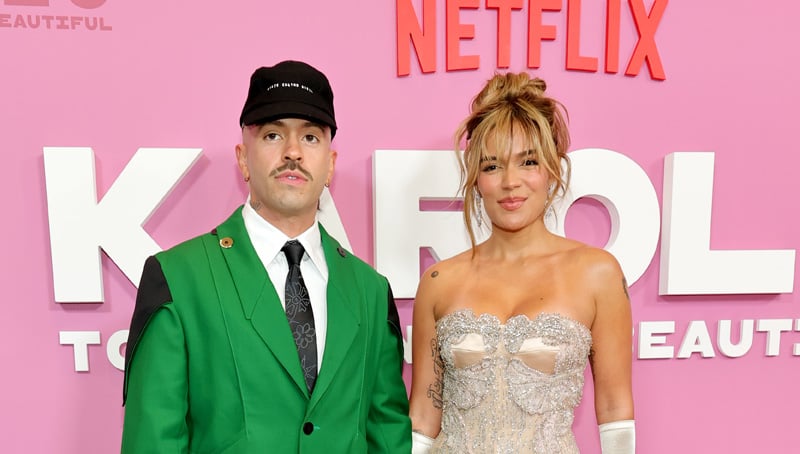 Karol G & Boyfriend Feid Make Red Carpet Debut at Her Netflix Documentary Premiere! | Feid ...