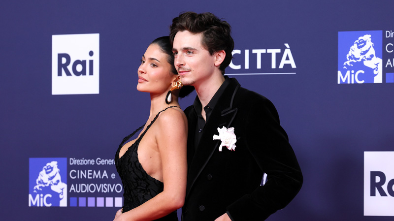 Kylie Jenner & Timothee Chalamet Make Red Carpet Debut as a Couple During Event in Italy | Kylie ...