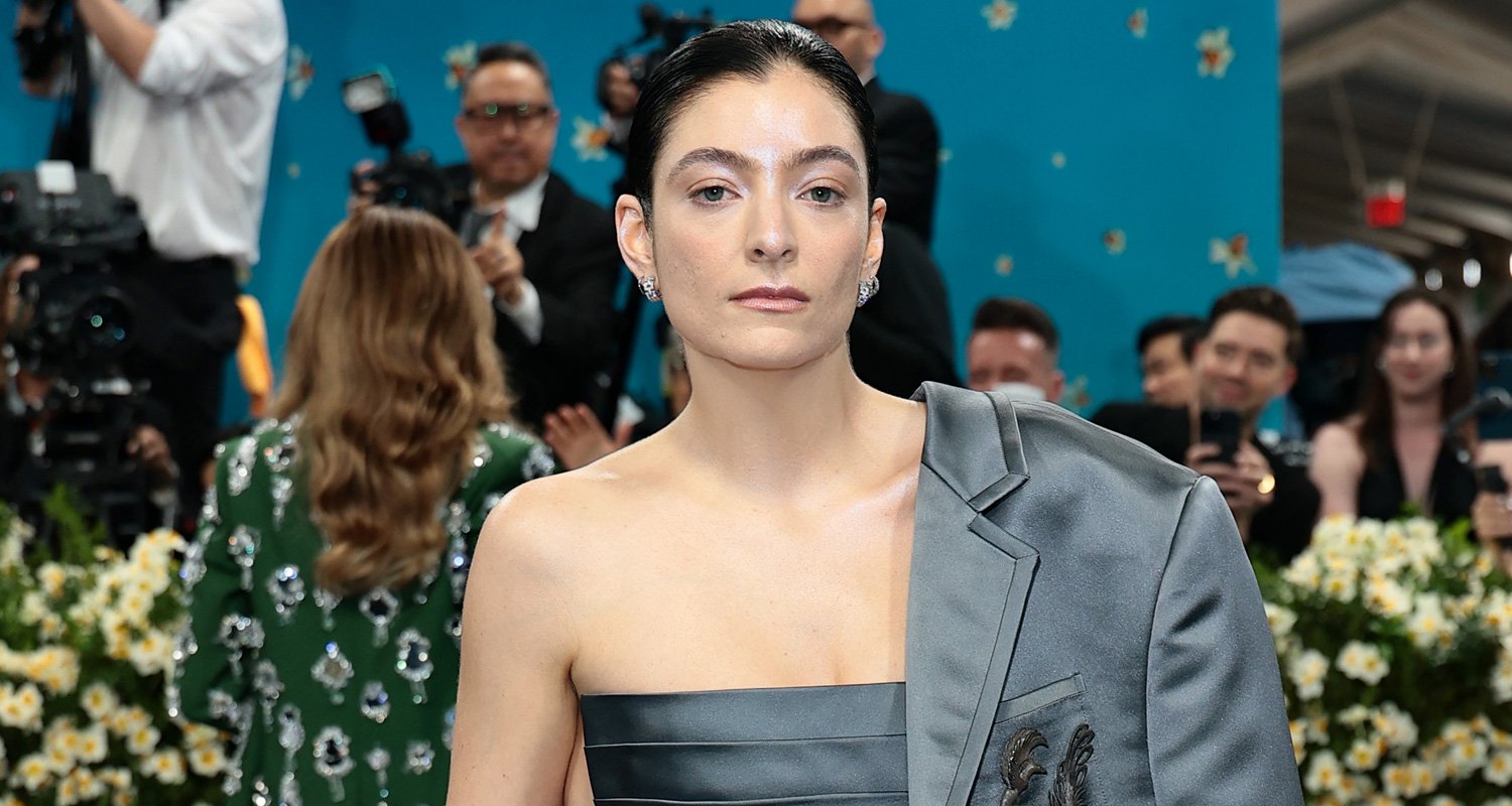Lorde Wears Floating Top For Met Gala 2025, Her Fourth Appearance at ...